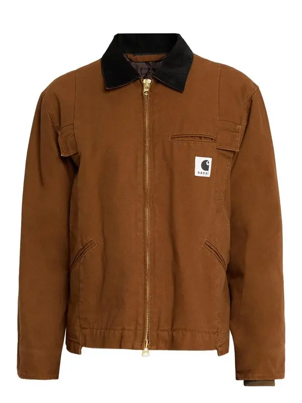 SACAI X CARHARTT WIP Duck Canvas Jacket - D/beige
