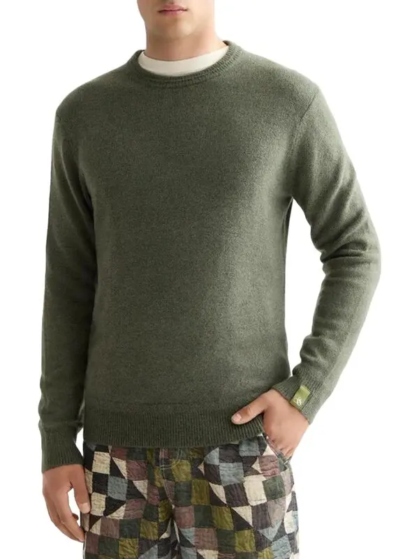 Scotch & Soda Soft Knit Crewneck Sweater - Thyme