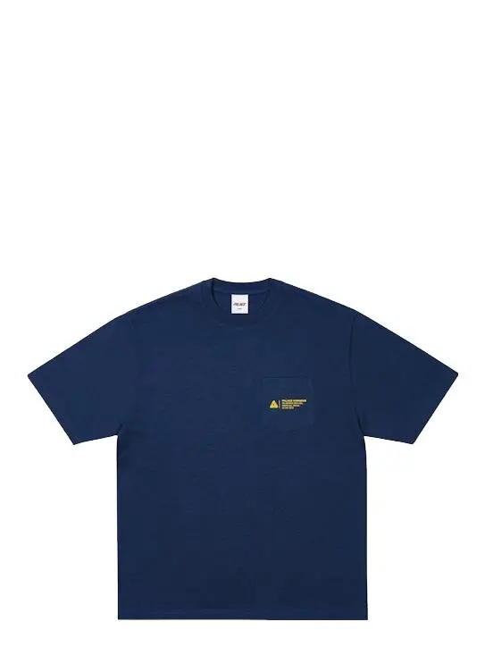 PALACE Shop Locator Pocket Hongdae T-shirt - Navy Blue