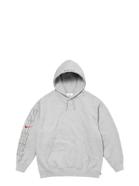 Nike X Supreme Ss24 Hoodie - Grey