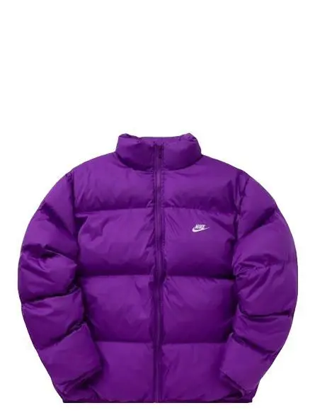 Nike Club Puffer Winter Jacket - Purple