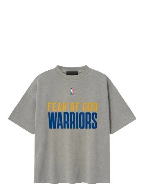 Fear Of God Essentials Warriors 90's Tee Shirt - Concrete Heather