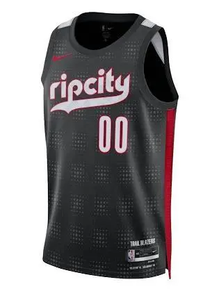 Nike Portland Trail Blazers Scoot Henderson Jersey - Black