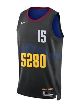 Nike Nikola Jokic Denver Nuggets 2023 Jersey - Black