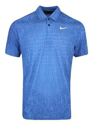 Nike Drifit Adv Tour Golf Polo T-shirt - Blue