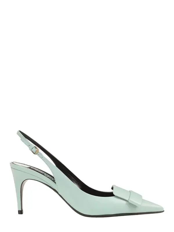 SERGIO ROSSI 75mm Slingback Pumps - Blue