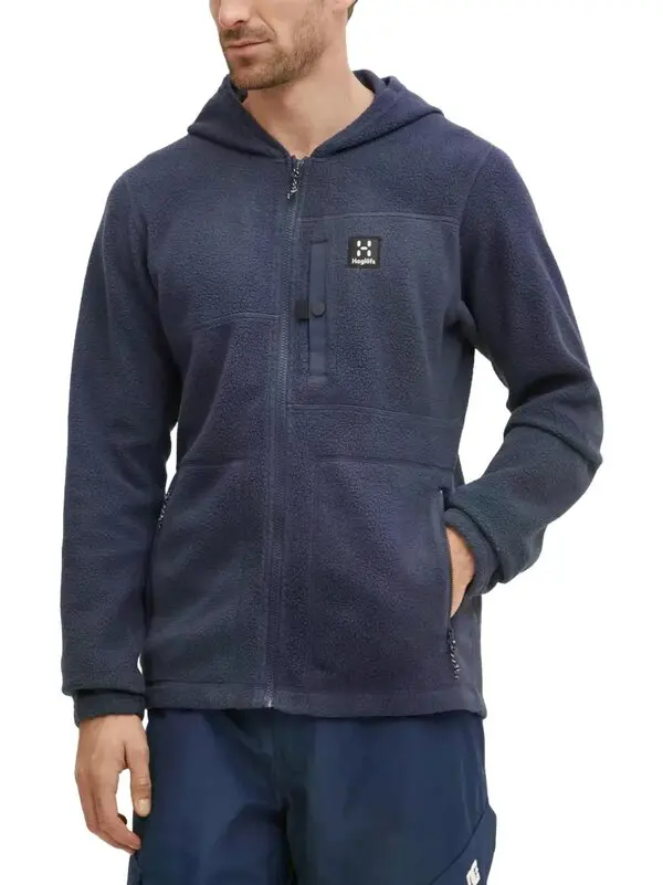 HAGLOFS Malung Pile Hooded Zip-up Jacket - Blue