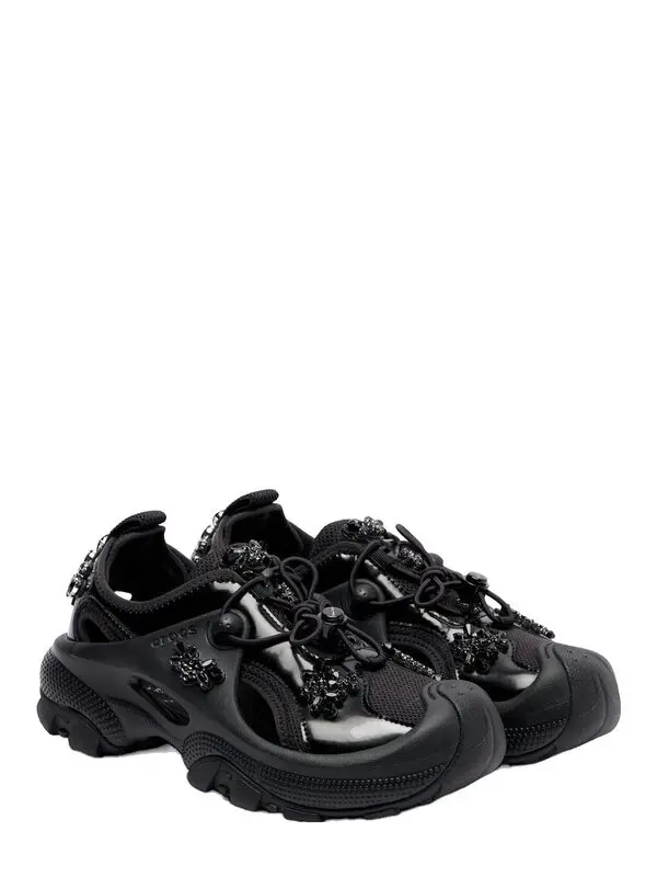 Simone Rocha X Crocs Trailbreak 2 Sneakers - Black