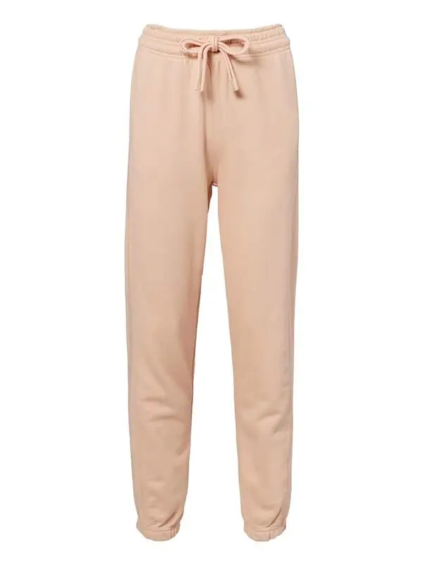 Adidas By Stella McCartney Cotton Jersey Sweatpants - Pink