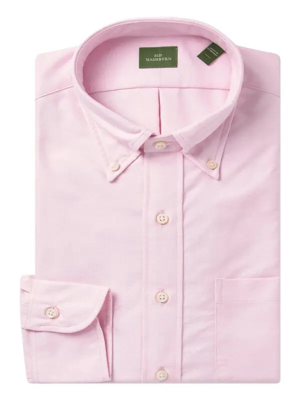 Sid Mashburn Button-down Collar Cotton Oxford Shirt - Pink