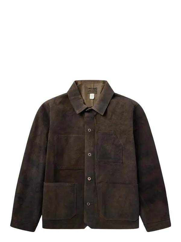 Ralph Lauren Kenmare Suede Jacket - Brown