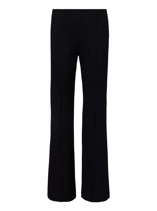 LESET Rio Jersey Wide-leg Pants - Black