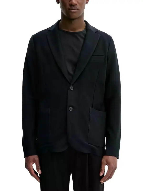 Marc O'polo Buttoned Pocket Blazer - Blue
