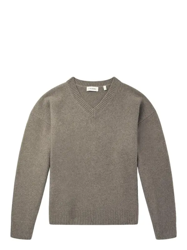 FRAME Cashmere Sweater - Brown