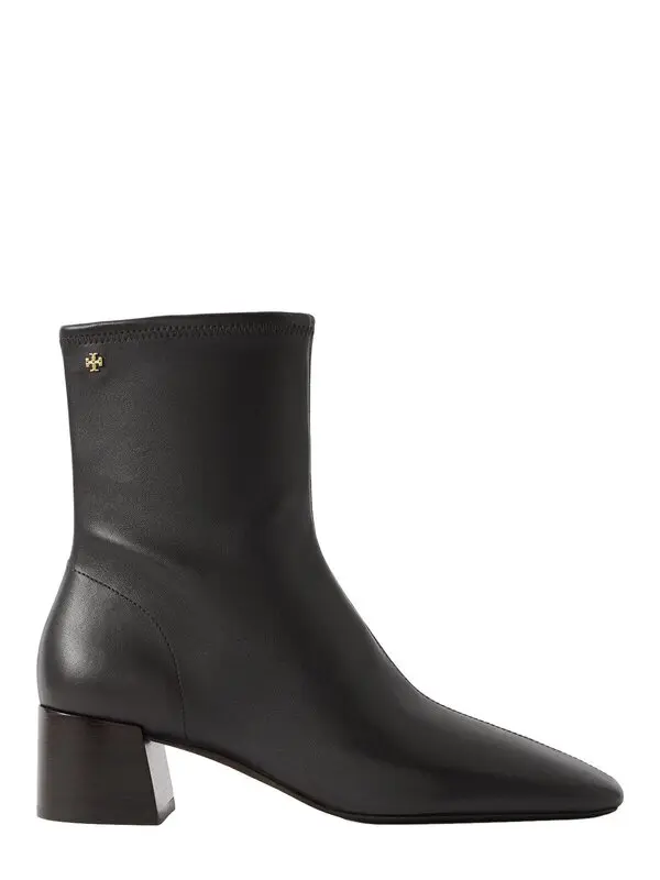 Tory Burch Leather Ankle Boots - Brown