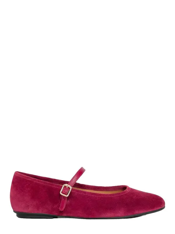 STUDIO CHOFAKIAN Vestige Ballet Flats - Red