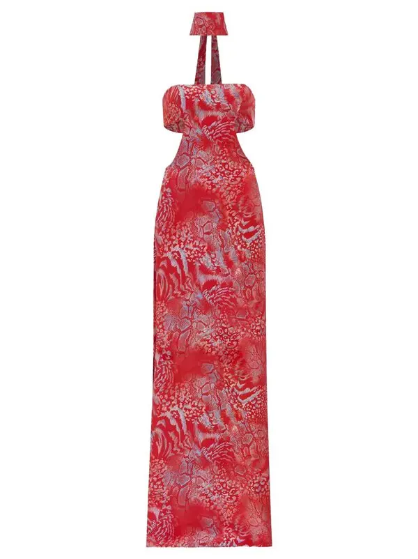 MISCI Agreste Maxi Dress - Red