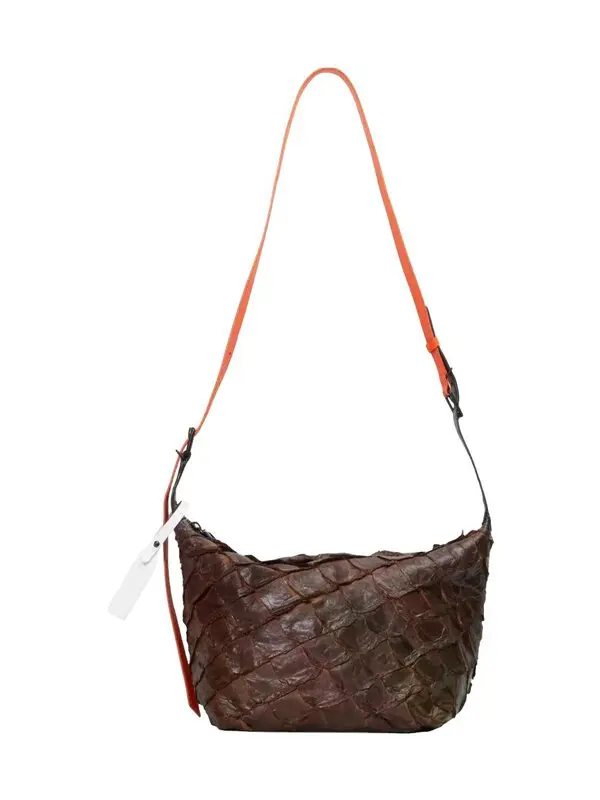 OSKLEN Bakare Quilted Leather Shoulder Bag - Brown