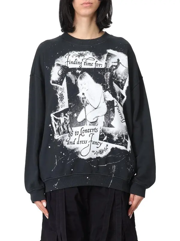 Dolce & Gabbana Graphic Print Sweatshirt - Black