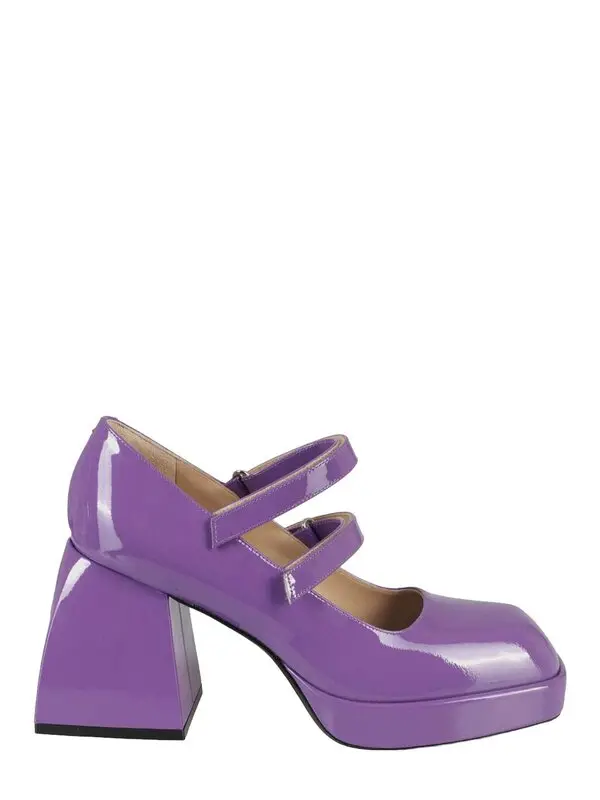 NODALETO Mary Jane Pumps - Amethyst