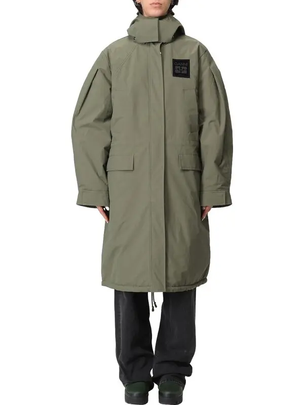 GANNI Coat - Green