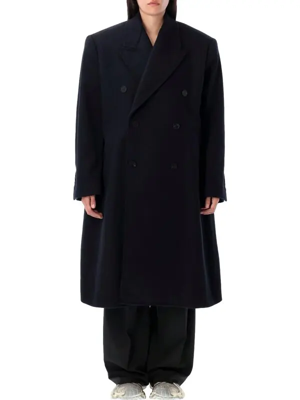 Balenciaga Tailored Coat - Blue