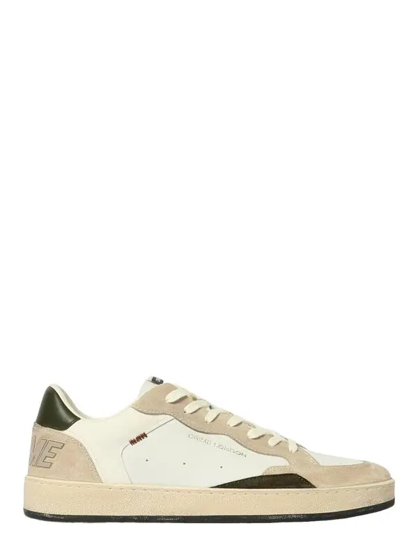CRIME LONDON Lace-up Sneakers - White