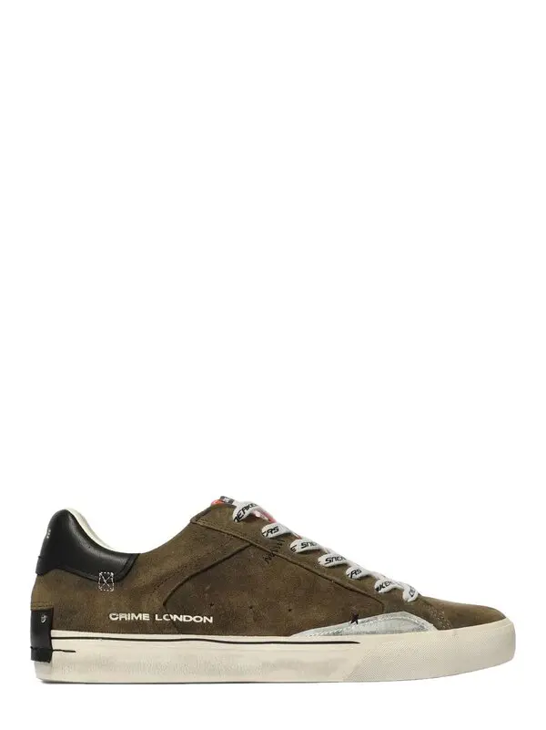 CRIME LONDON Low Top Sneakers - Military