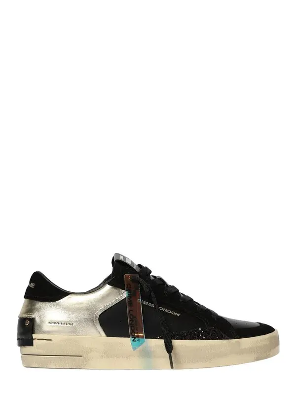 CRIME LONDON Low Top Sneakers - Black