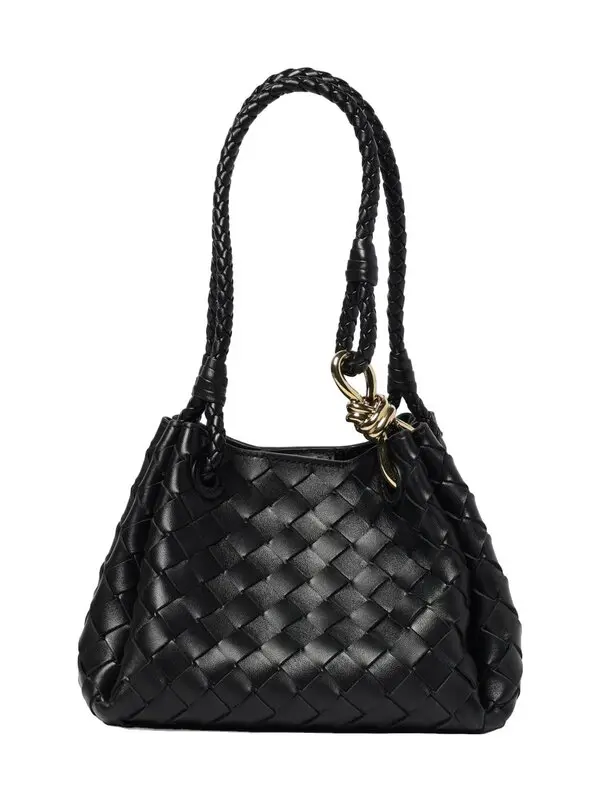 Bottega Veneta Mini Top Handle Bag - Black
