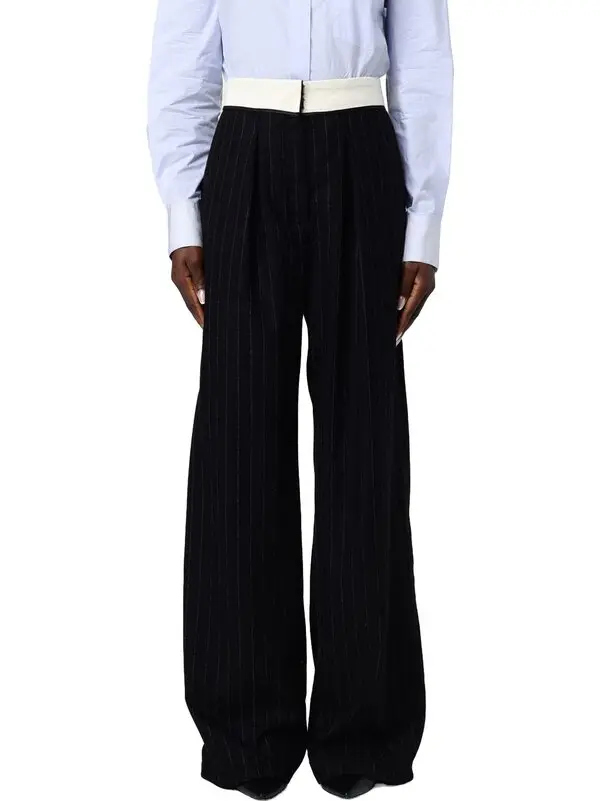 FORTE_FORTE Wide Leg Pants - Black