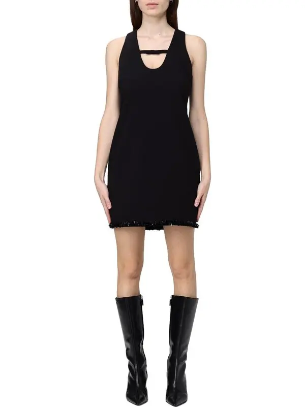 TWINSET Sleeveless Dress - Black