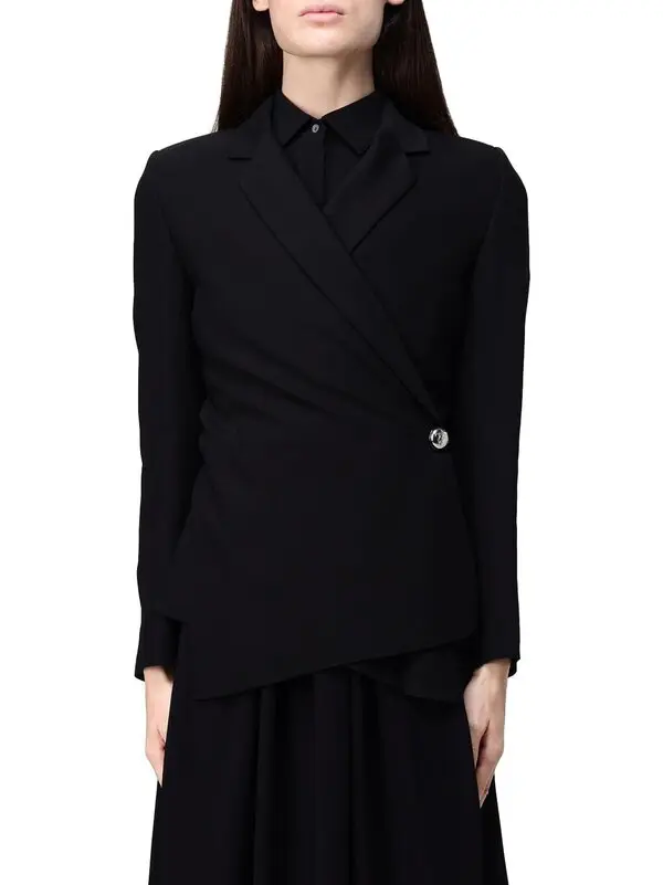 Loewe Asymmetrical Jacket - Black