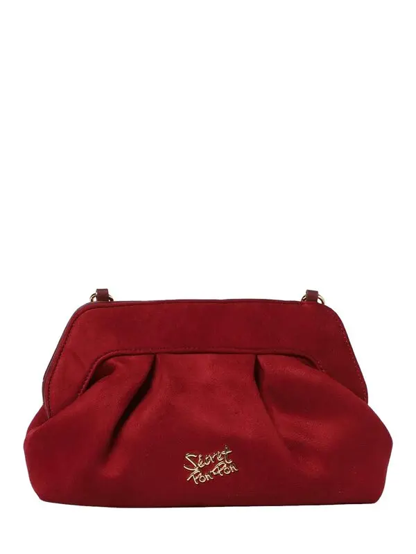 SECRET PON-PON Clutch - Burgundy