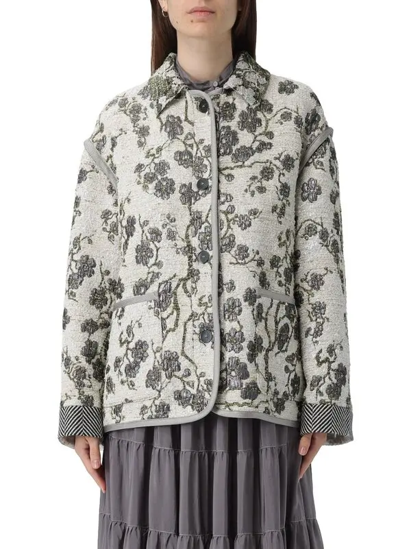 FORTE_FORTE Coat - Silver