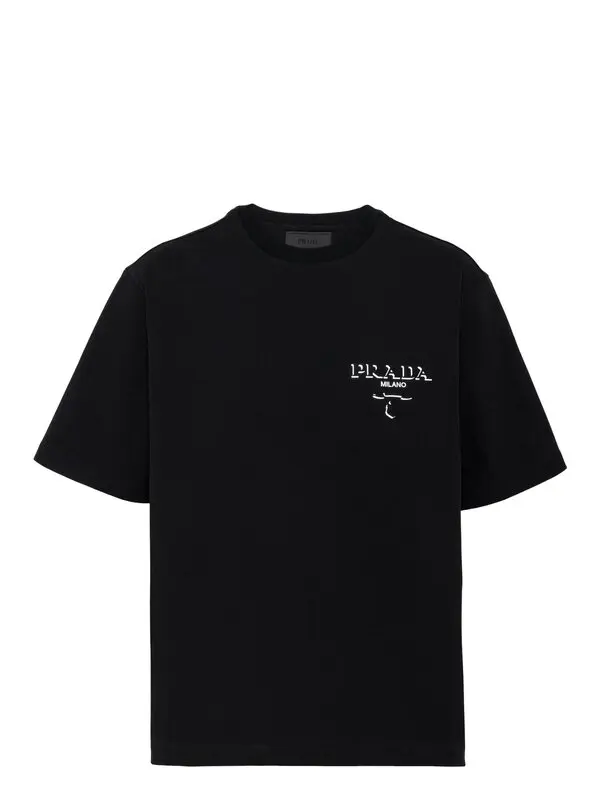 Prada Cotton T-shirt - Black