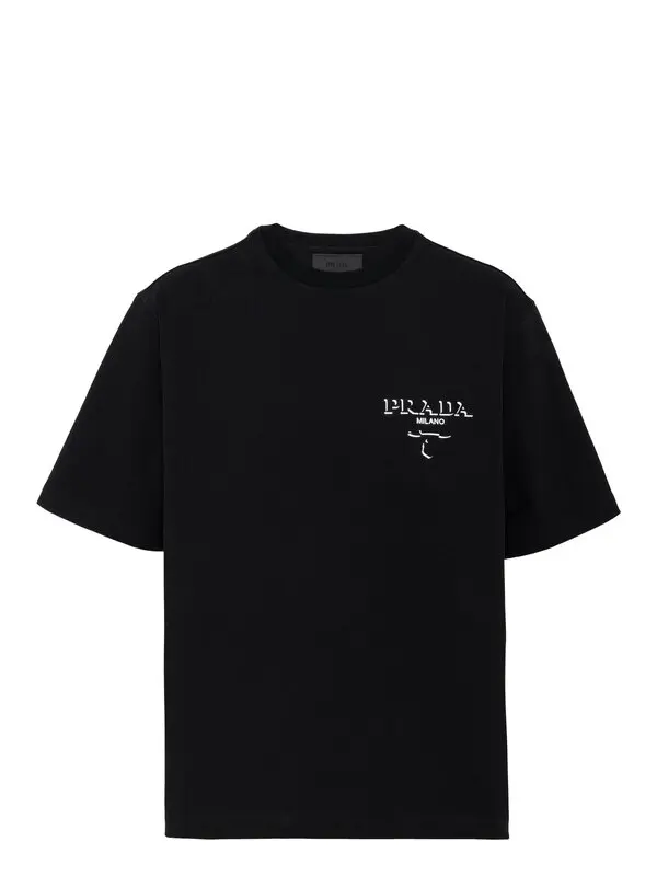 Prada Cotton T-shirt - Black