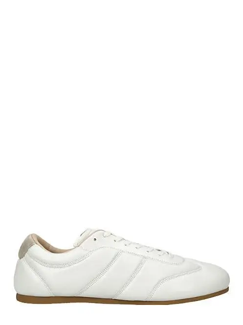 LEMAIRE Soft Runner Leather Trainers - White