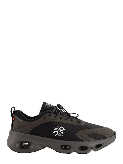 Loewe X On Cloudsolo Woven Trainers - Dark Brown Black F