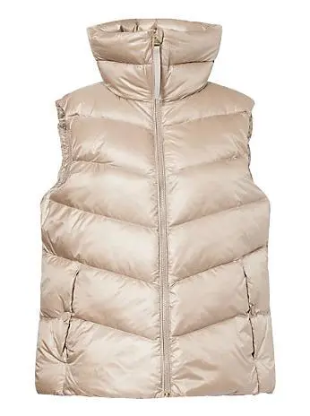 Varley Bextor Shell-down Gilet - Simply Taupe