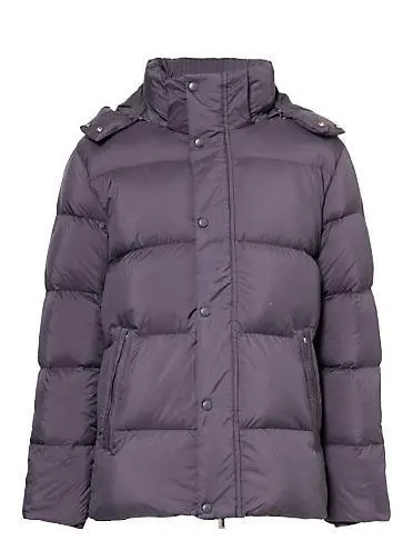ARNE Short-length Padded Shell-down Coat - Grey