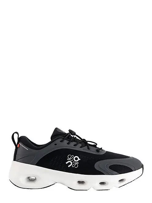 Loewe X On Cloudsolo Woven Trainers - Black White F