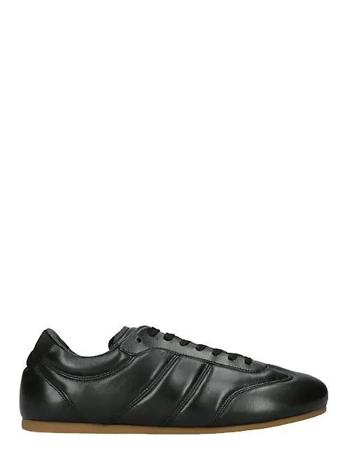 LEMAIRE Soft Runner Leather Trainers - Black