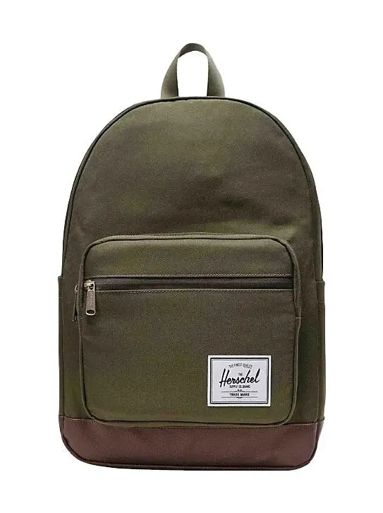 Herschel Supply Co. Pop Quiz Woven Backpack - Ivy Green/chicory Coffee