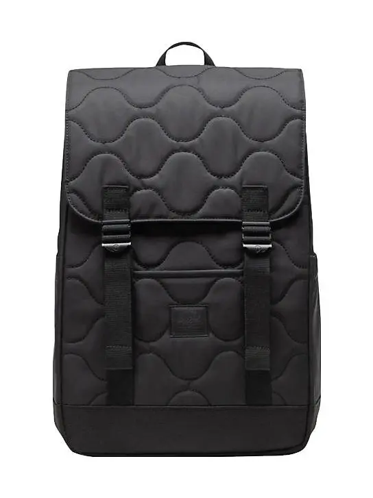 Herschel Supply Co. Retreat Quilted Shell Backpack 23l - Black