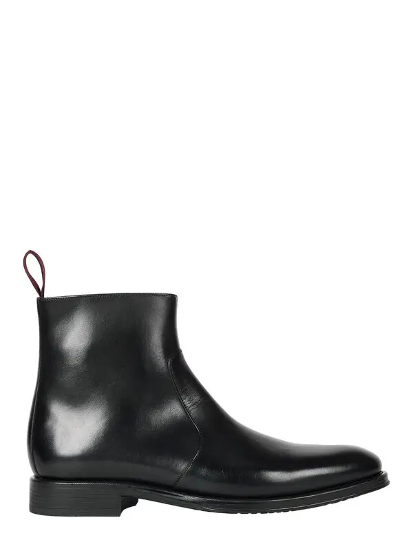 Paul Smith Leather Boots - Black