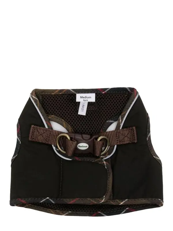Barbour Wax Step In Dog Harness - Green