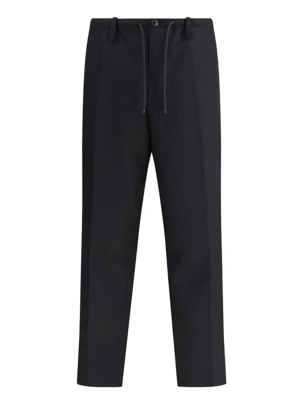 Dries Van Noten Penny Wool Trousers - Black