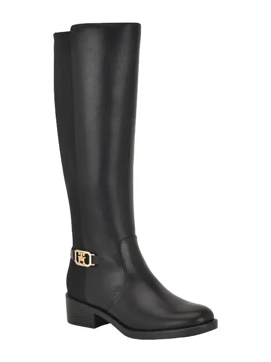 Tommy Hilfiger Riding Boot - Black