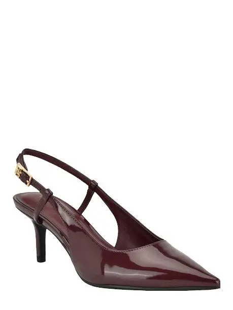 Tommy Hilfiger Cerizza Slingback Pumps - Dark Red